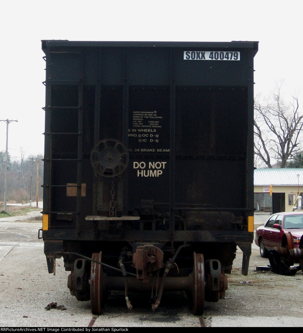 SOXX 400479, B-end showing brake wheel,